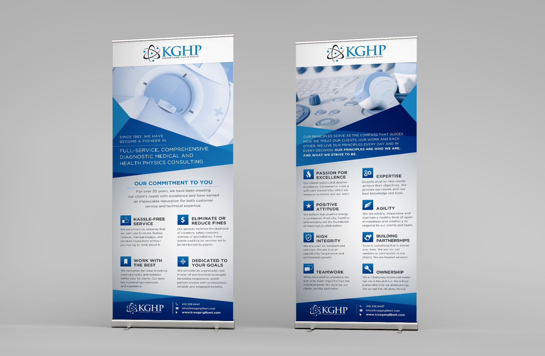 Krueger-Gilbert Health Physics Trade Show Design