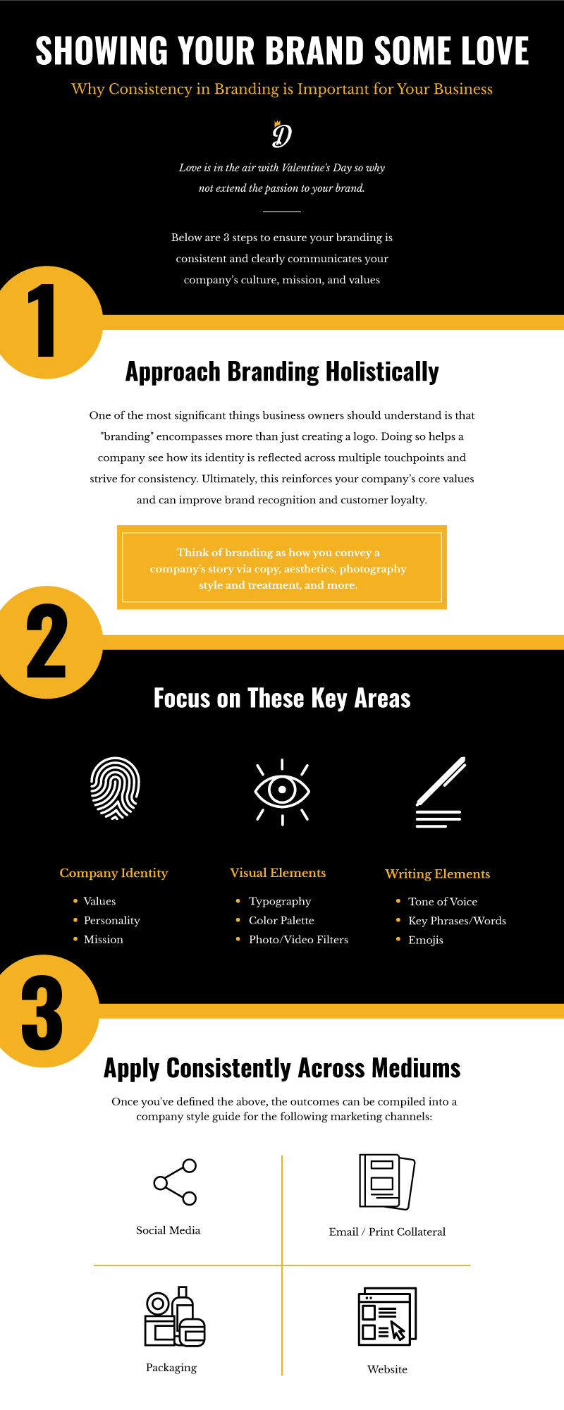 Showing Your Brand Some Love: 3 Steps for Brand Consistency